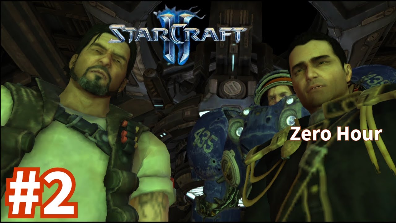 StarCraft 2 || Terran Campaign 3 - Zero Hour (HARD) - YouTube