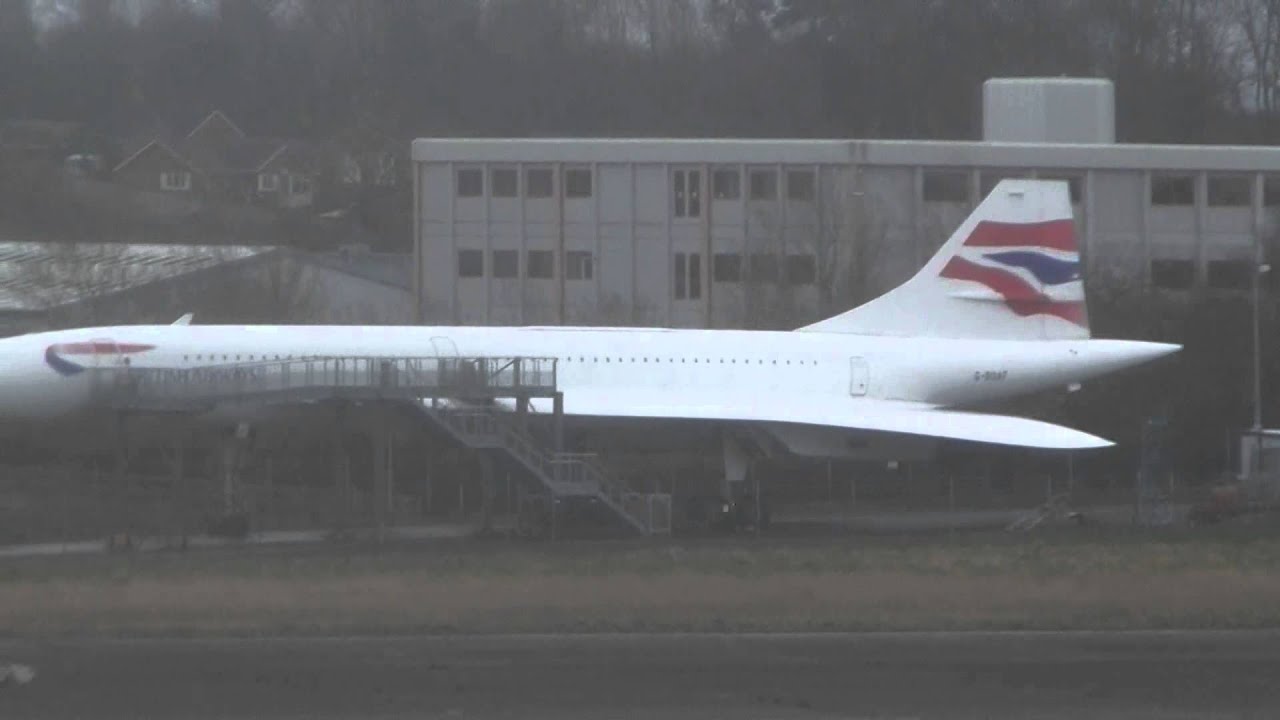CONCORDE AT FILTON AIRFIELD 280315 - YouTube