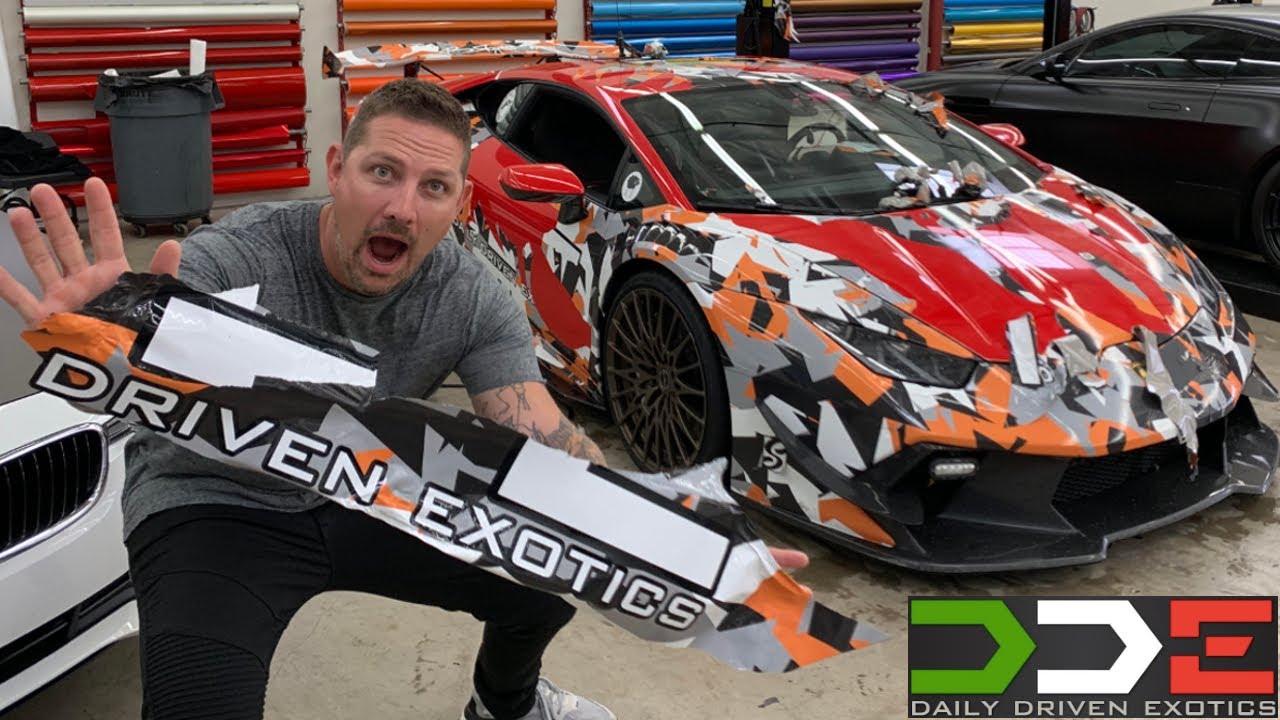 NO MORE CAMO! DDE "New Wrap Exclusive Details* - YouTube