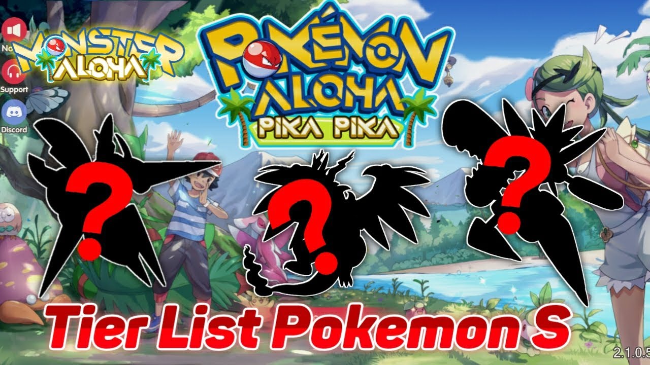 SIAPA POKEMON TERKUAT? Tier List Pokemon S | Monster Aloha | PAPP ...