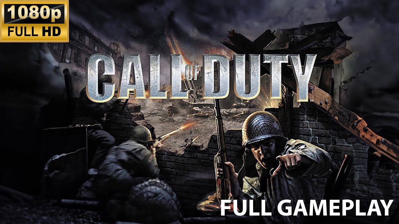 1080P - CALL OF DUTY 1 (2003) - FULL GAMEPLAY WALKTHROUGH - YouTube