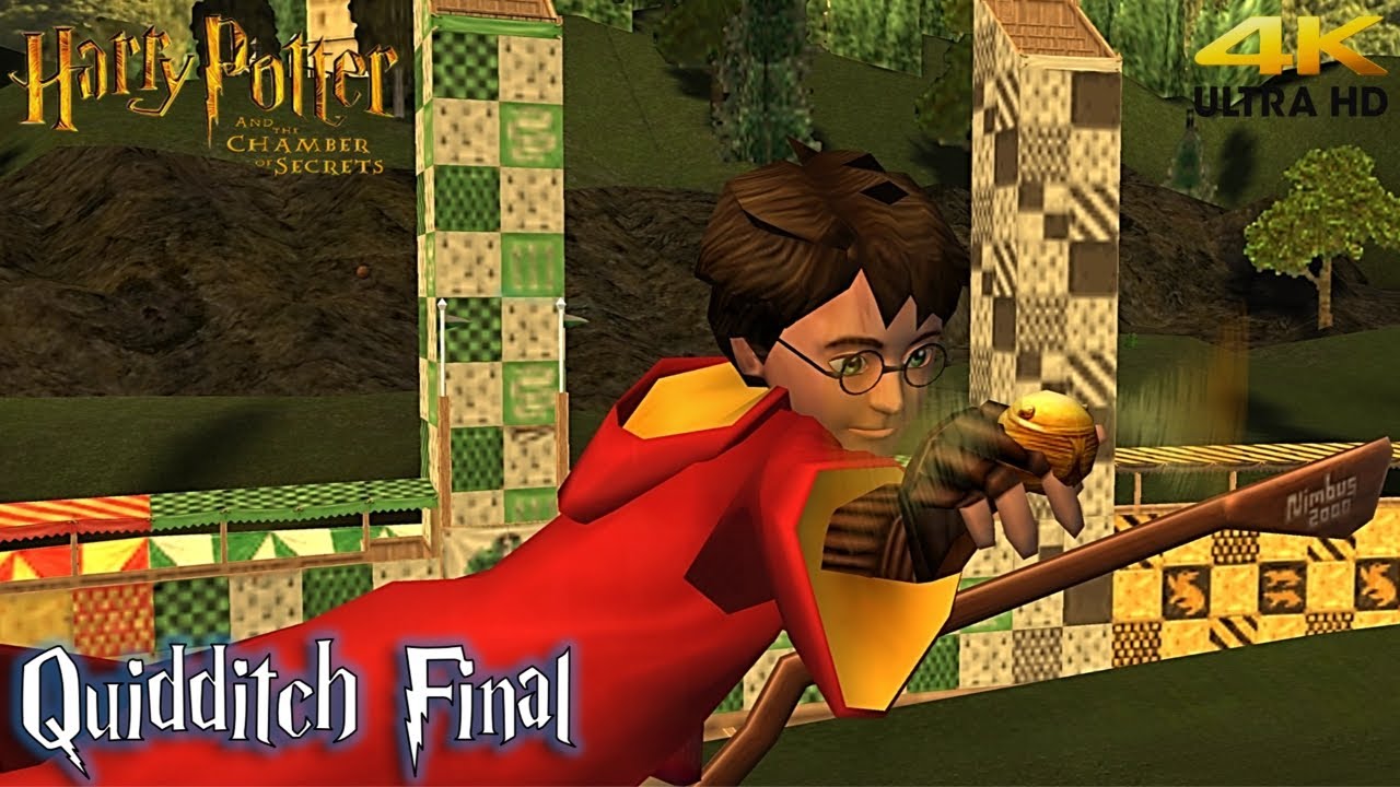 Harry Potter and the Chamber of Secrets PS2 'Final Quidditch Match ...