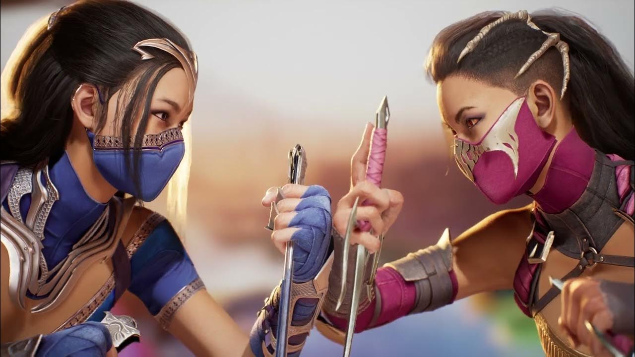 Mileena tells Kitana she needs an heir (All Intro Dialogues Kitana vs Mileena ) - Mortal Kombat ...