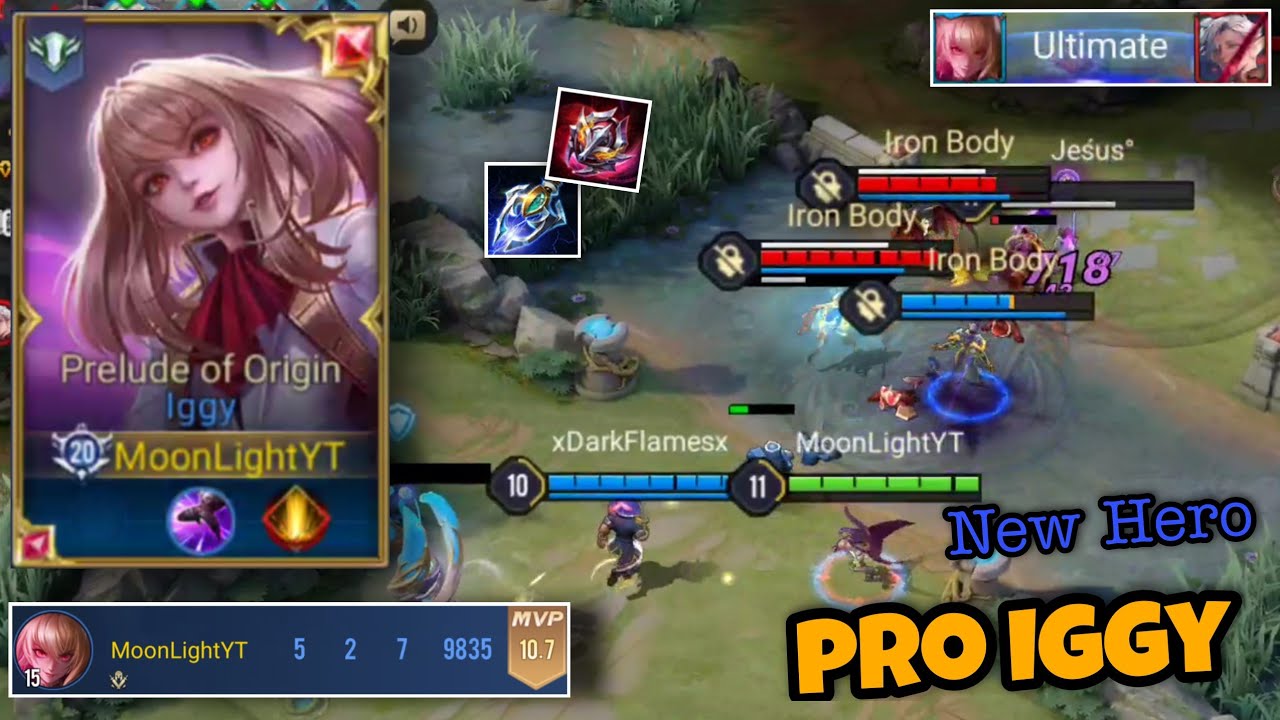 Iggy New Hero Pro Gameplay | Arena of Valor | Liên Quân mobile - YouTube