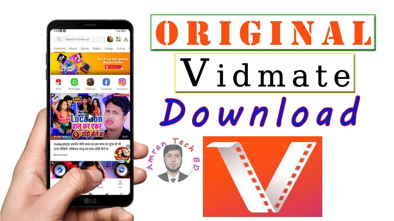 How to Download Video Down loader Original Vidmate App in 2021 - YouTube