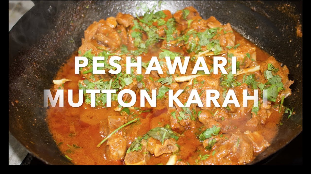 PESHAWARI MUTTON KARAHI | EASY COOKING WITH ZARA - YouTube