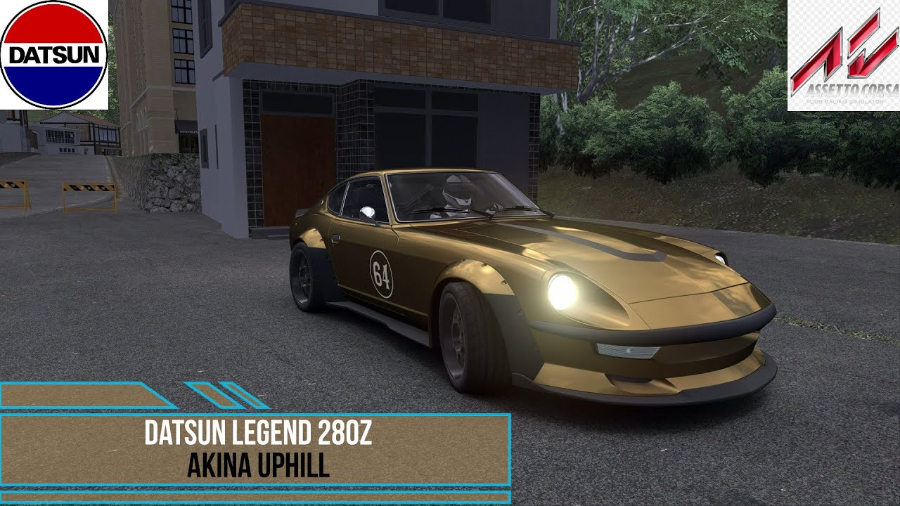 Datsun Legend 280Z 1978 - Akina Uphill 2022 | Assetto Corsa. - YouTube