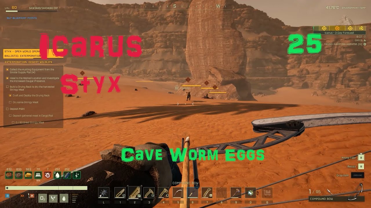 Icarus Styx 25 Cave Worm Eggs - Gossamer Research - YouTube