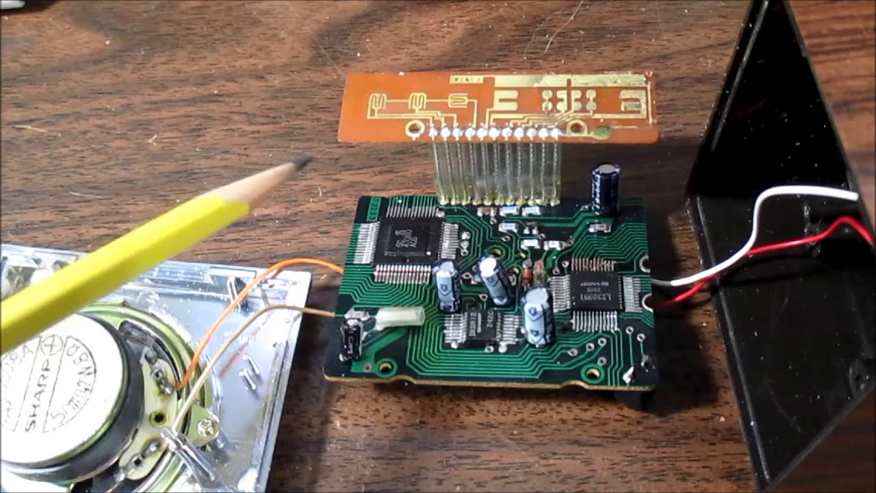 Micronta Vox Clock 2 teardown and repair attempt - YouTube