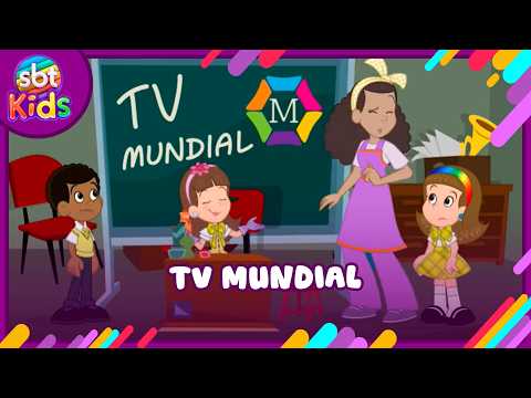 Episódio 26 Completo - TV Mundial | Carrossel Desenho Animado