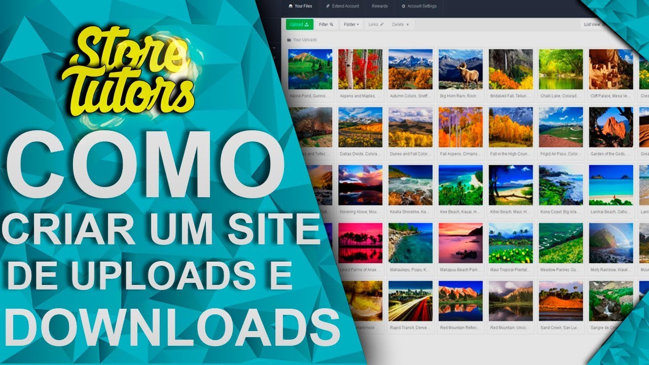 Como criar um site de Upload e Download de arquivos ‹ 2018 › - YouTube