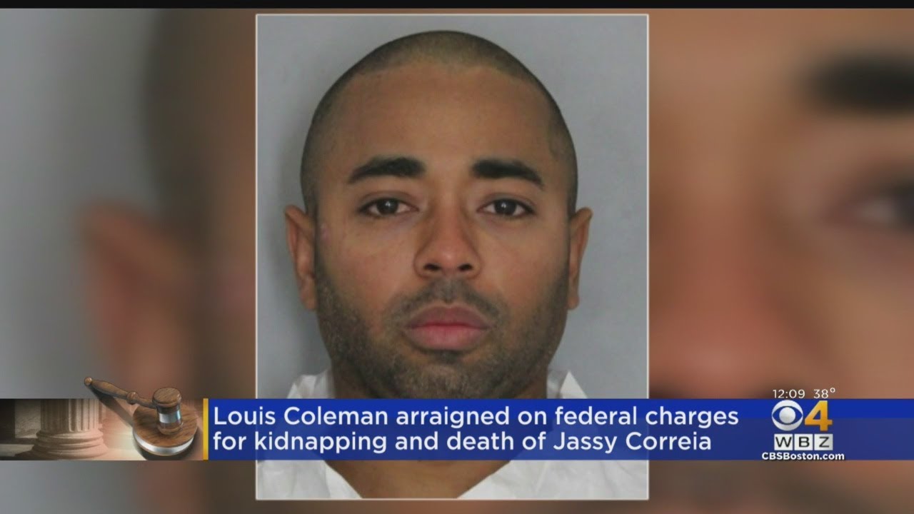 Louis Coleman Pleads Not Guilty In Jassy Correia Kidnapping Death - YouTube