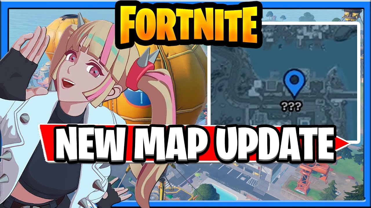 Fortnitemares New Map Update POI Shiny Sounds Fornitemares 2022 - YouTube