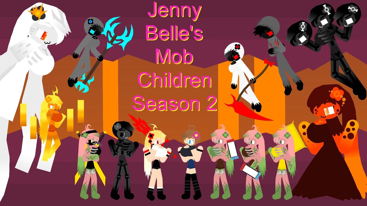 Minecraft Jenny Belle's Mob Children Ep 8-14 "Nether Children" (Season ...