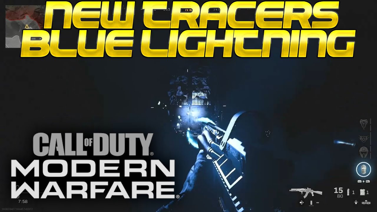 Modern Warfare - BRAND NEW BLUE LIGHTING TRACERS ARE AWESOME! NEW AK ...