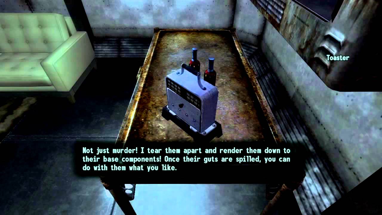 Fallout New Vegas: Talking Toaster - Old World Blues - YouTube