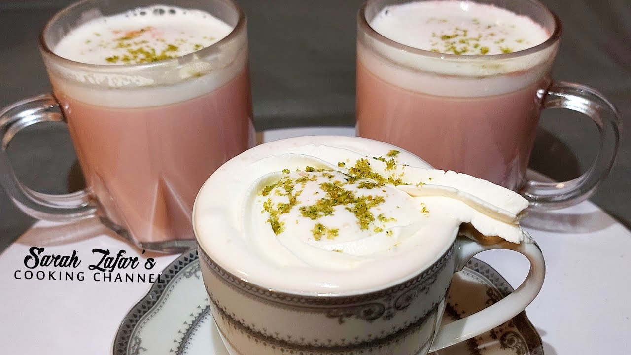 Qaimaq Chai | Afghan Expresso Pink Tea | Sarah Zafar - YouTube