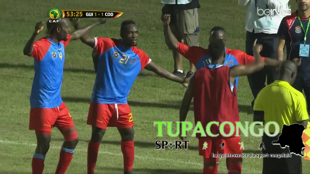 Guinée vs RDC 1 - 2 éliminatoires de la coupe du monde 2018 - YouTube