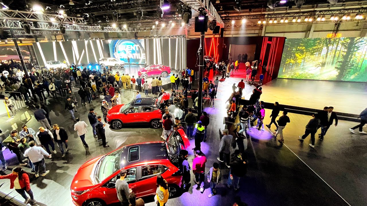 देश की शान TATA 🇮🇳 at AutoExpo 2023 | walkaround Tata Pavilion ️ ...