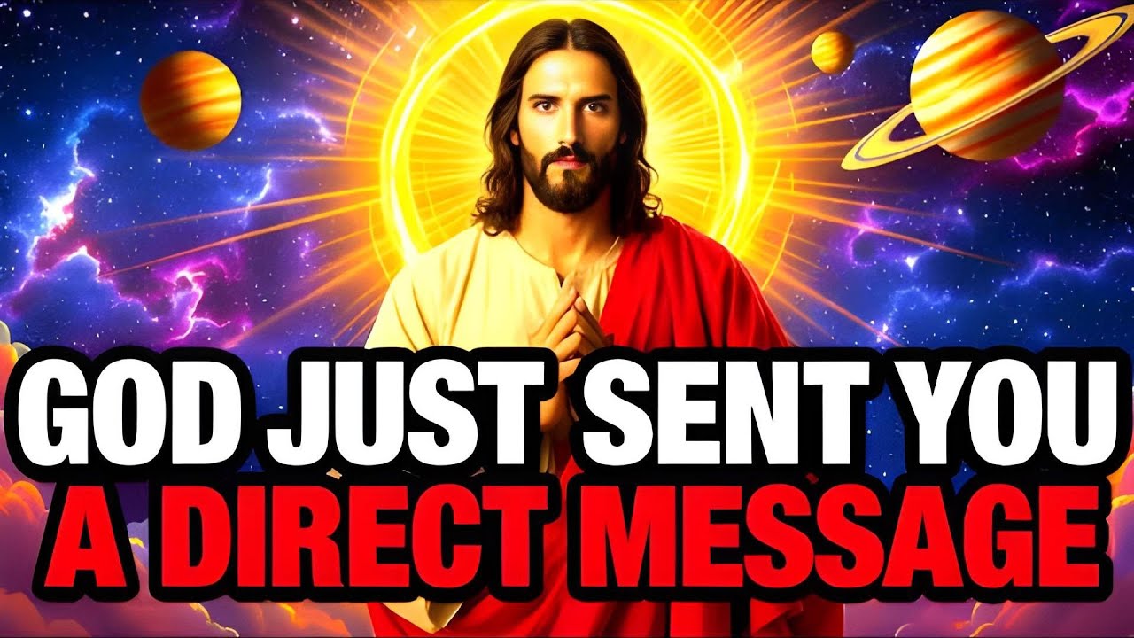 GOD SAYS- "THIS IS A MESSAGE DIRECT FROM ME" | God Message Today - YouTube