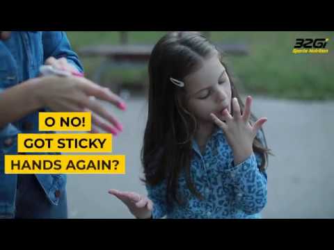 Avoid sticky hands with 32Gi Gels. - YouTube