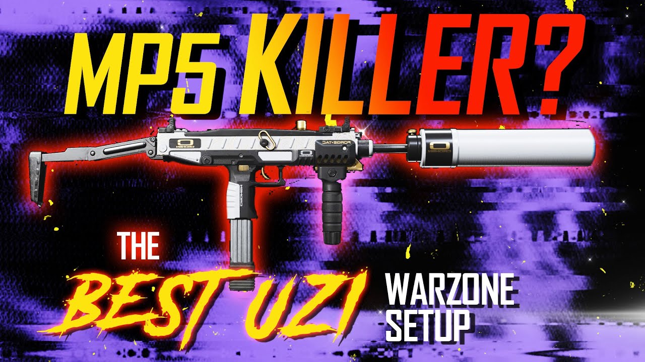 The BEST UZI WARZONE setup 🔥 Better than THE MP5 & MP7?? - YouTube