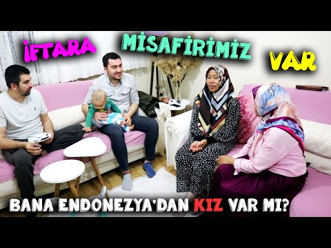 ENDONEZYA İFTARIMIZA MİSAFİRİMİZ VAR!!! BİZİM YEMEKLERİMİZE VE TATLIMIZA TEPKİSİ NE OLDU?