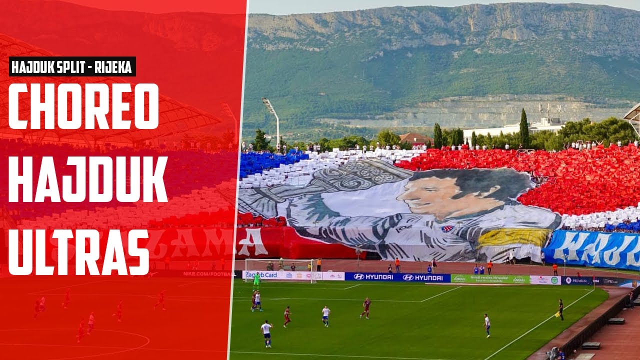 TORCIDA SPLIT CHOREOGRAPHY | CUP FINAL | Rijeka vs Hajduk Split | 26-05 ...