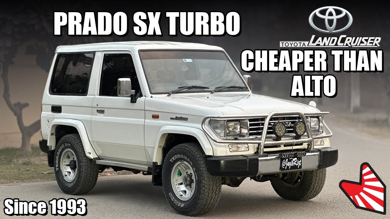 Why Toyota Land Cruiser Prado Turbo 1993 is Still the most Powerful SUV ...