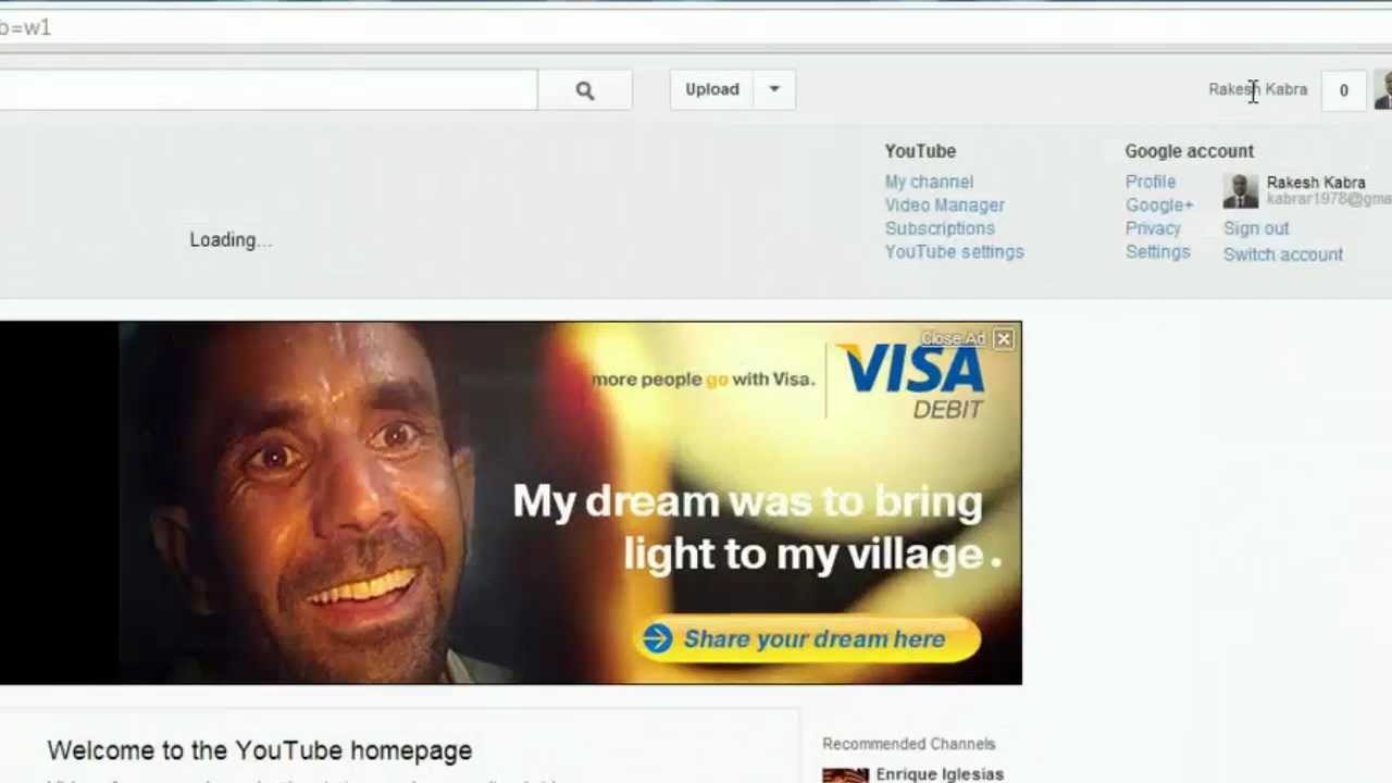 How to send message to my YouTube channel subscribers - YouTube