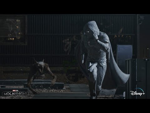 Moonknigh vs wolf monster scene 4k quality#moonknight