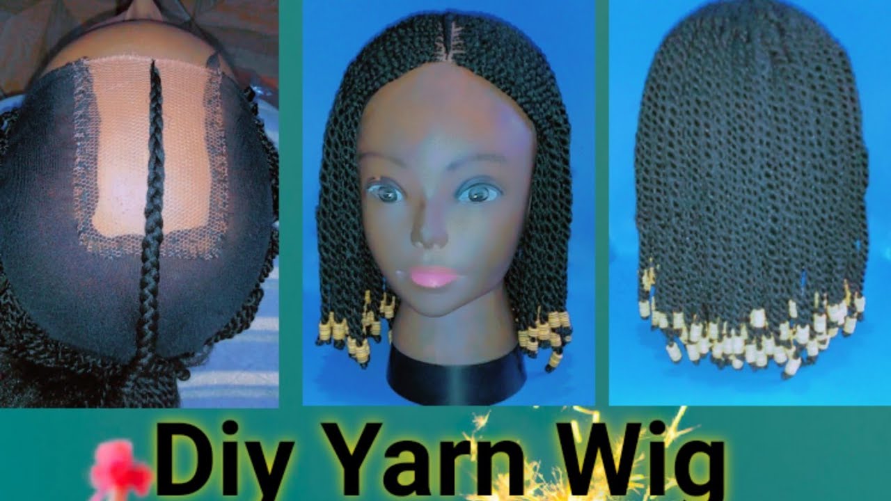 How to do a Yarn Wig (made easy) - YouTube