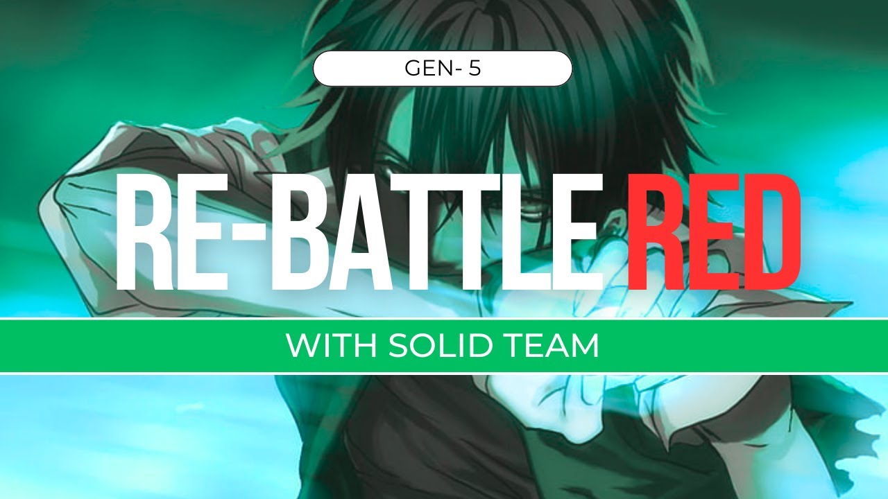 POKEMMO - Rebattle RED (Gen - 5) - YouTube