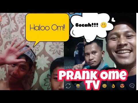 Ome Tv | Niat Prank Malah Kabur_ Bocah Milenial!!
