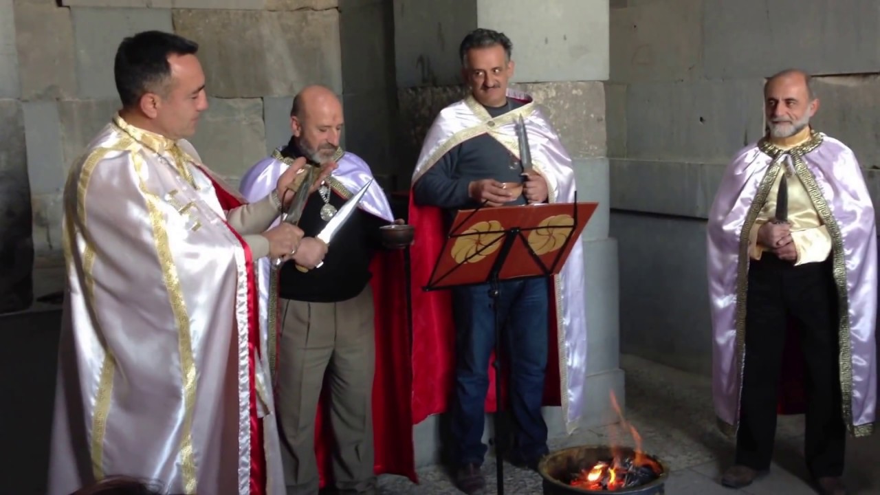 Live Pagan Ceremony in Armenian Pagan Temple - YouTube