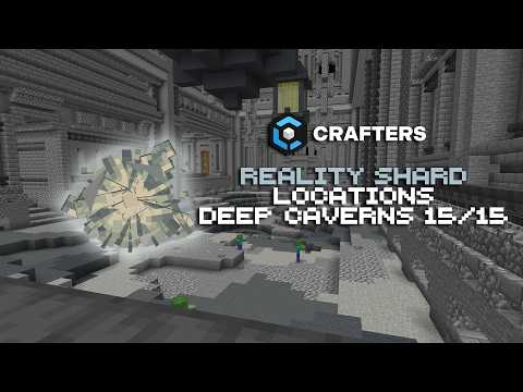 Reality Shards | Deep Caverns | 15/15 Walkthrough | CraftersMC SkyBlock ...