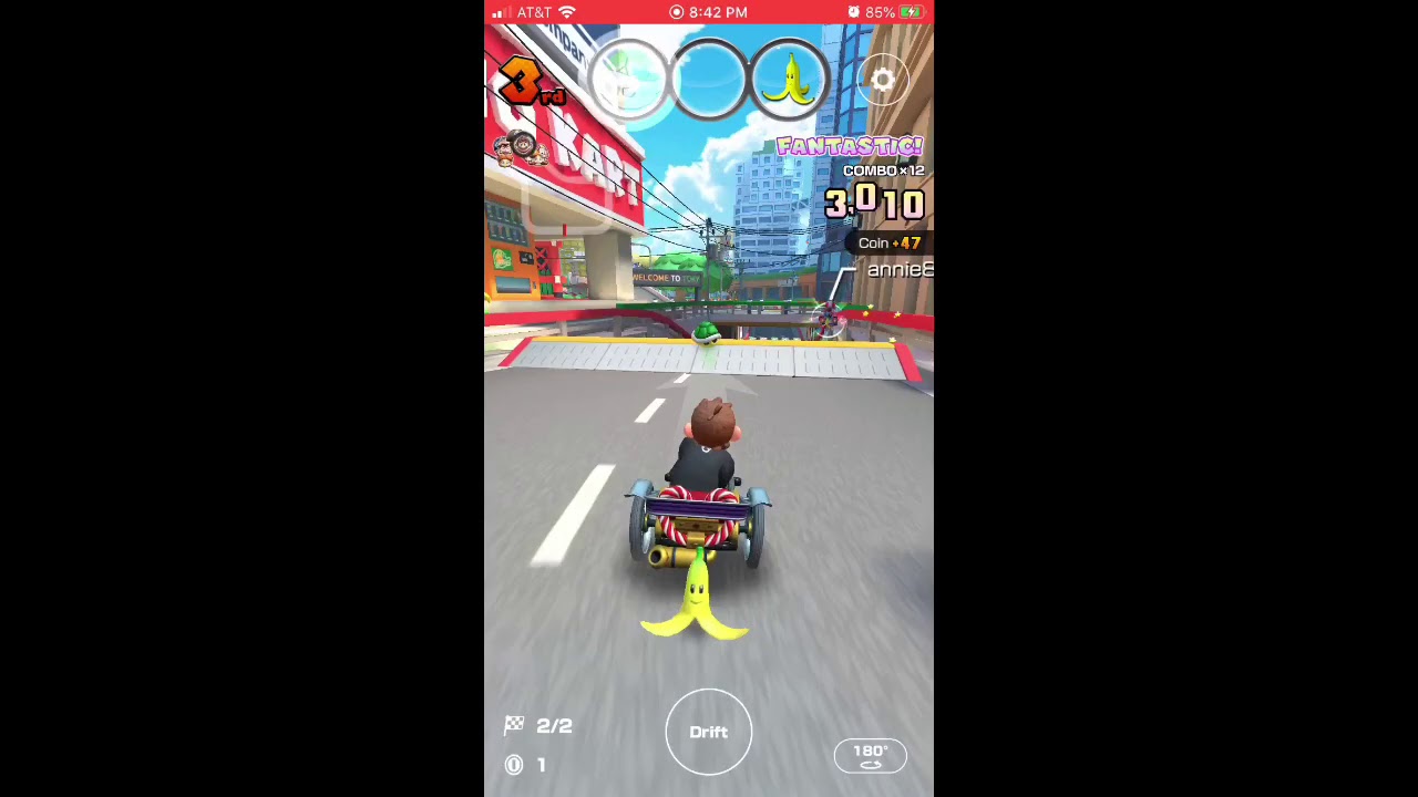Mario Kart Tour - Mario Hakama Gameplay - YouTube