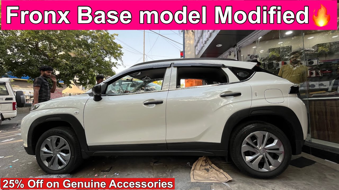 FULLY MODIFIED FRONX🔥FRONX MODIFICATION WITH PRICE🔥FRONX MODIFIED BASE ...