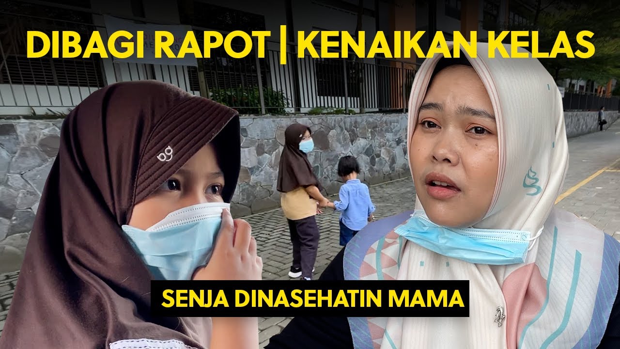 SENJA FIRSTA DIBAGI RAPOT. SENJA KECEWA. MAMA PAPA SENENG - YouTube