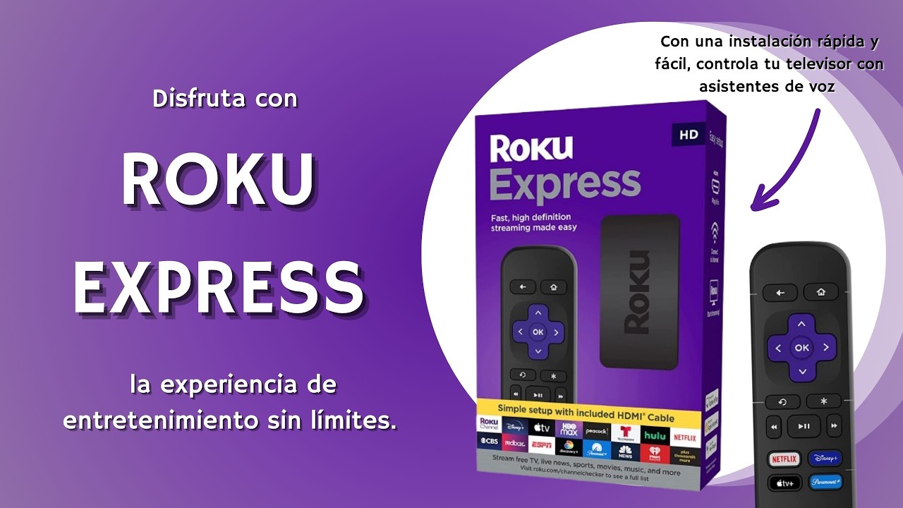 ¡UNBOXING y PRUEBA del Roku Express HD! ¿Vale la pena en 2025? - YouTube