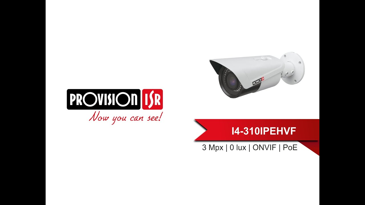Videoukázka z bezpečnostní kamery PROVISION I4-310IPEHVF - YouTube