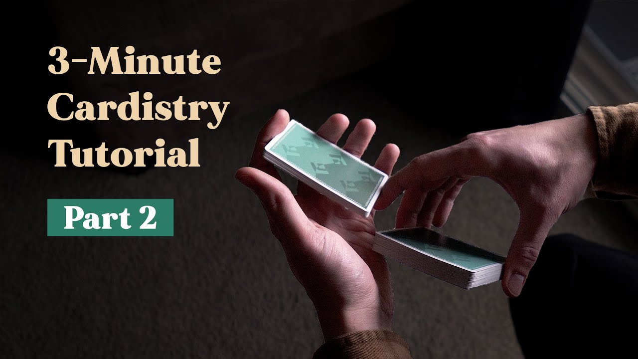 Beginner Cardistry / 3-Minute Tutorial - Part 2 - YouTube