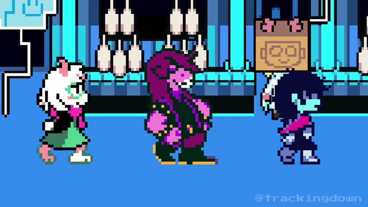 DETERMINATION and DEATH (Deltarune Walk) - YouTube