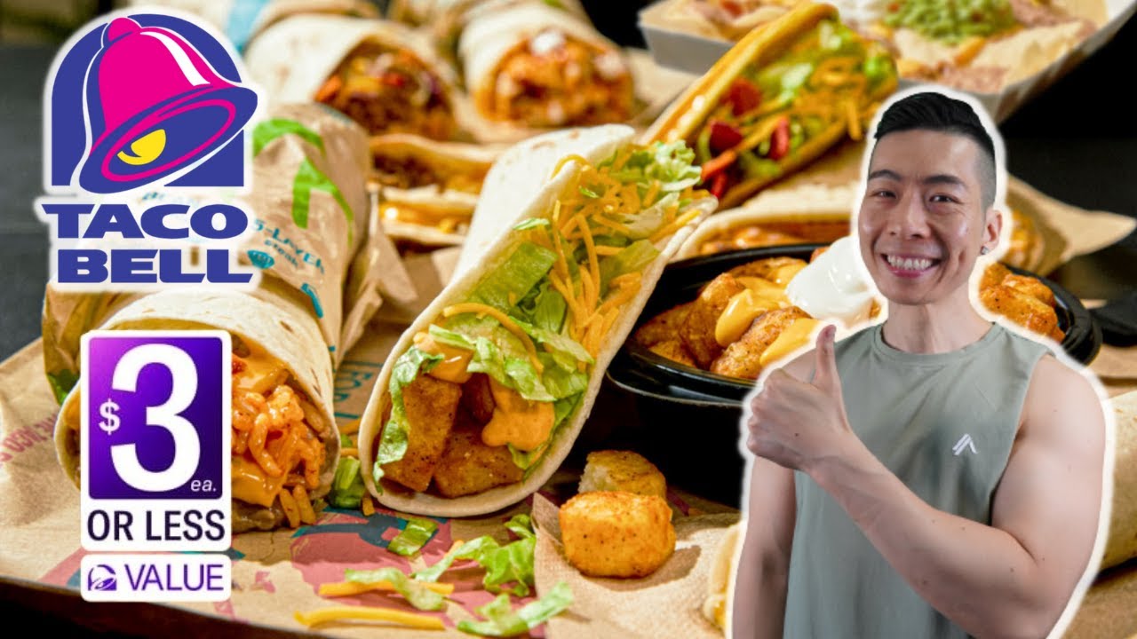 Trying ALL 10 Taco Bell Cravings Value Menu Items! DIET Fast Food - YouTube