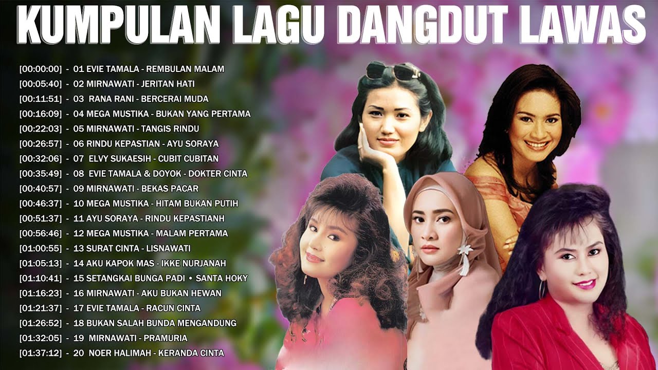 RATU DANGDUT 🚤 KUMPULAN LAGU DANGDUT LAWAS FULL ALBUM : EVIE TAMALA ...
