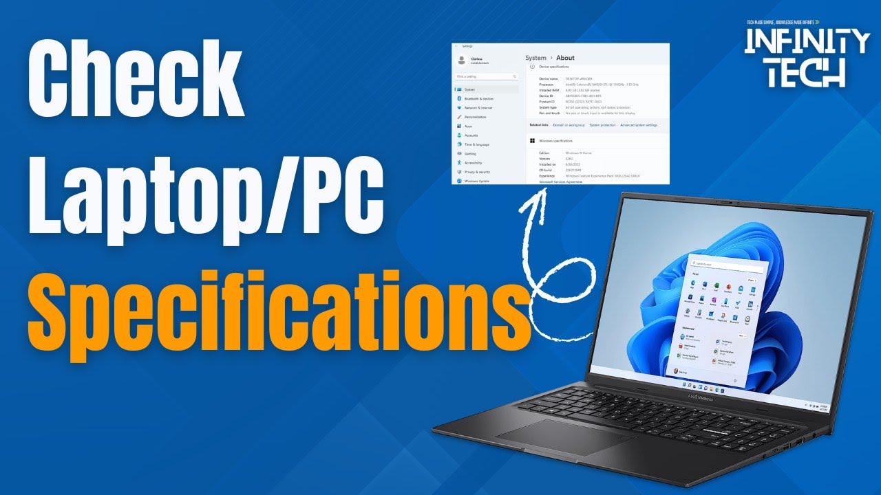 How to Check Laptop Model Number and Serial Number / Product Id in ...