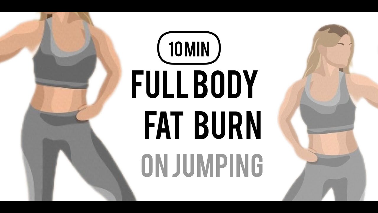 10 Minute Full Body FAT BURN Workout Without Jumping - YouTube