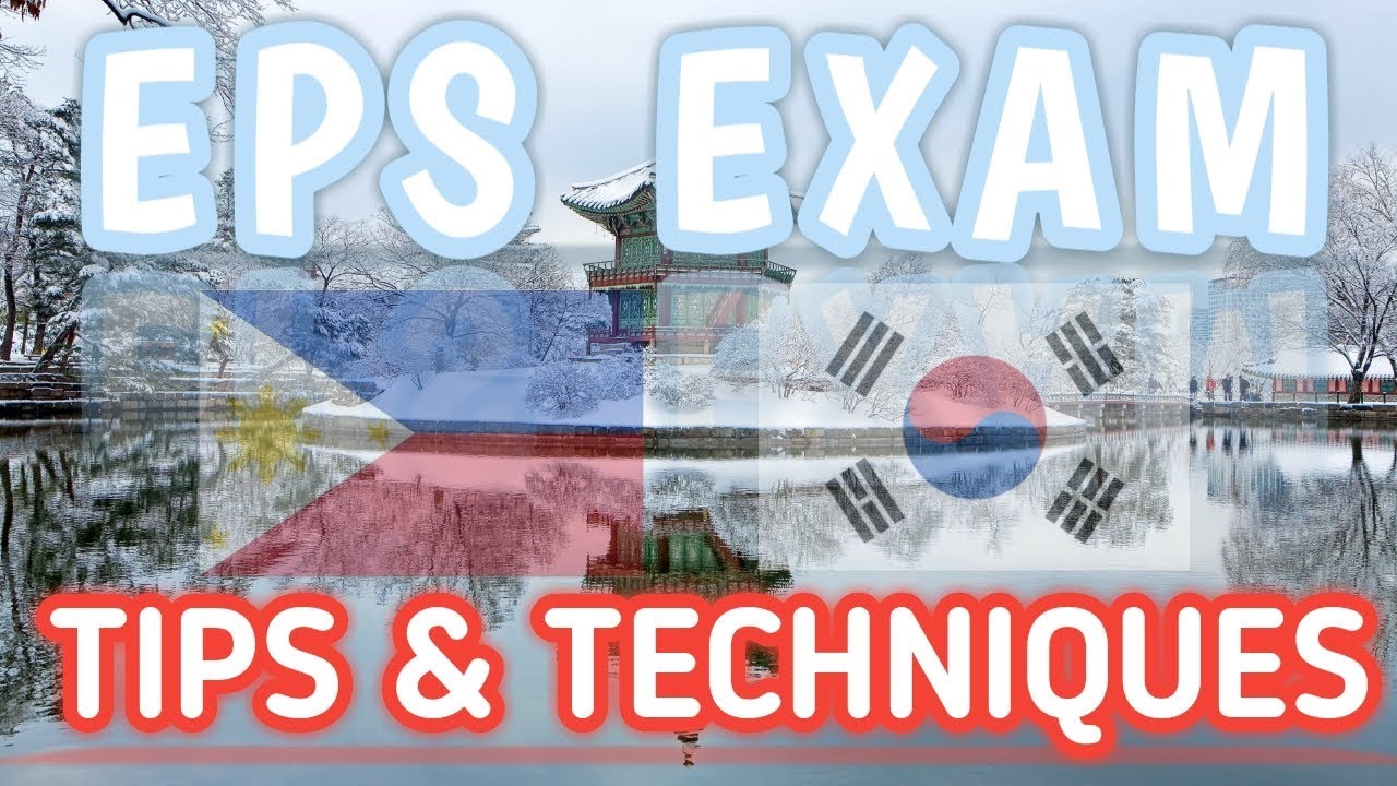 EPS EXAM | TIPS AND TECHNIQUES - YouTube