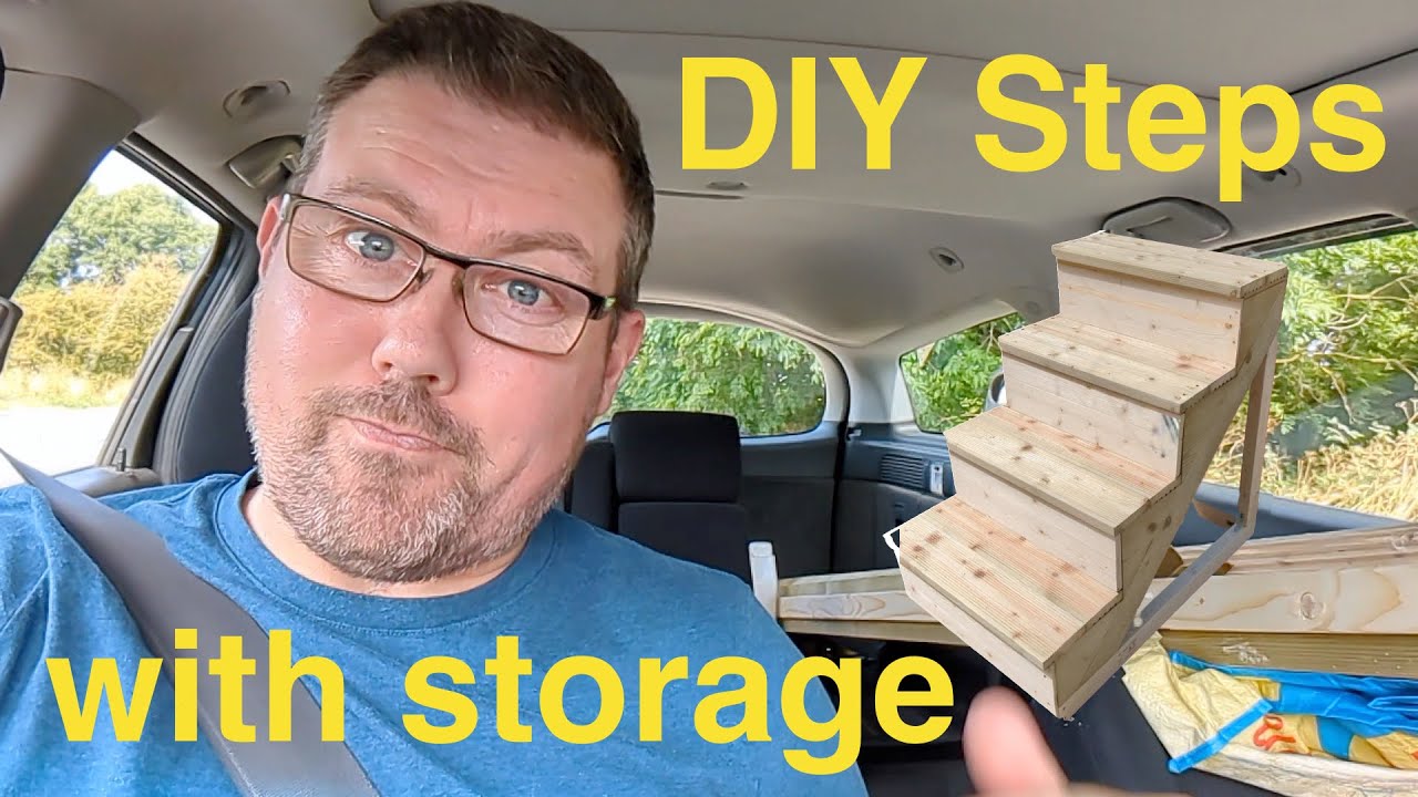 11. DIY-Making my own narrowboat steps, with storage. - YouTube