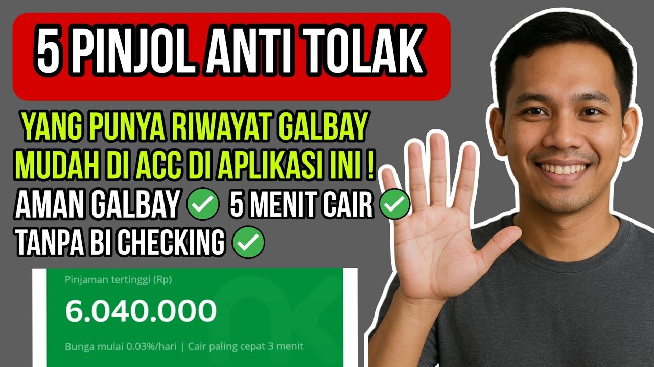 Rekomendasi 5 pinjol anti tolak 2025 yang punya hutang masih bisa cair ...